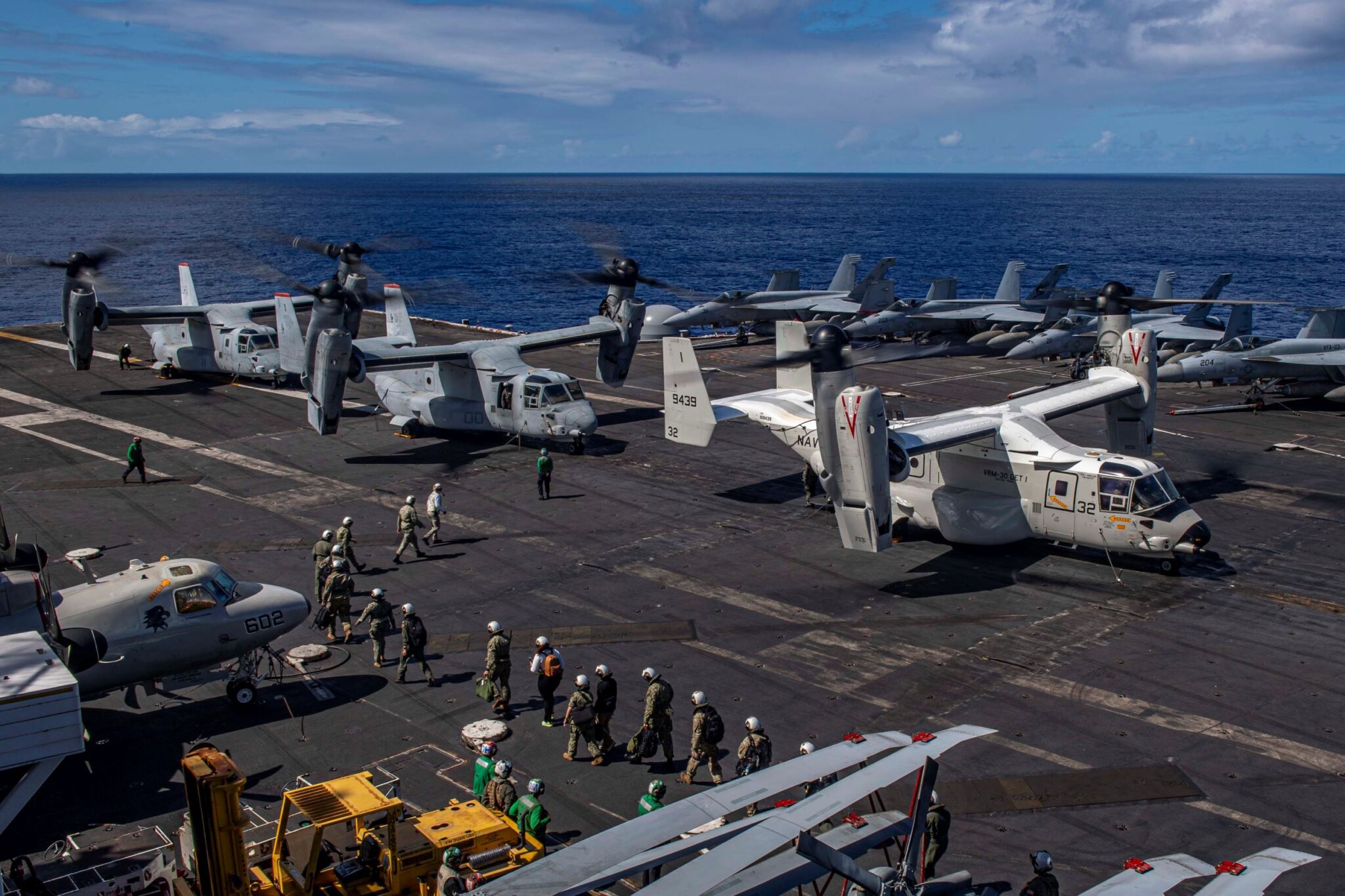 Navy’s CMV-22B Achieves Initial Operational Capability Designation ...