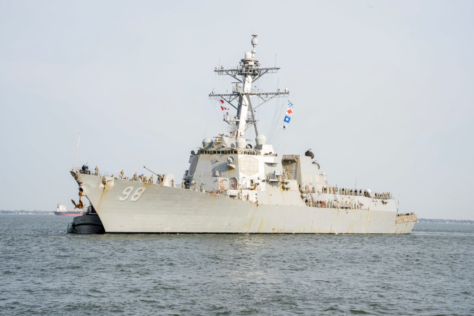 USS Forrest Sherman Returns to Norfolk from Surge Deployment - Seapower
