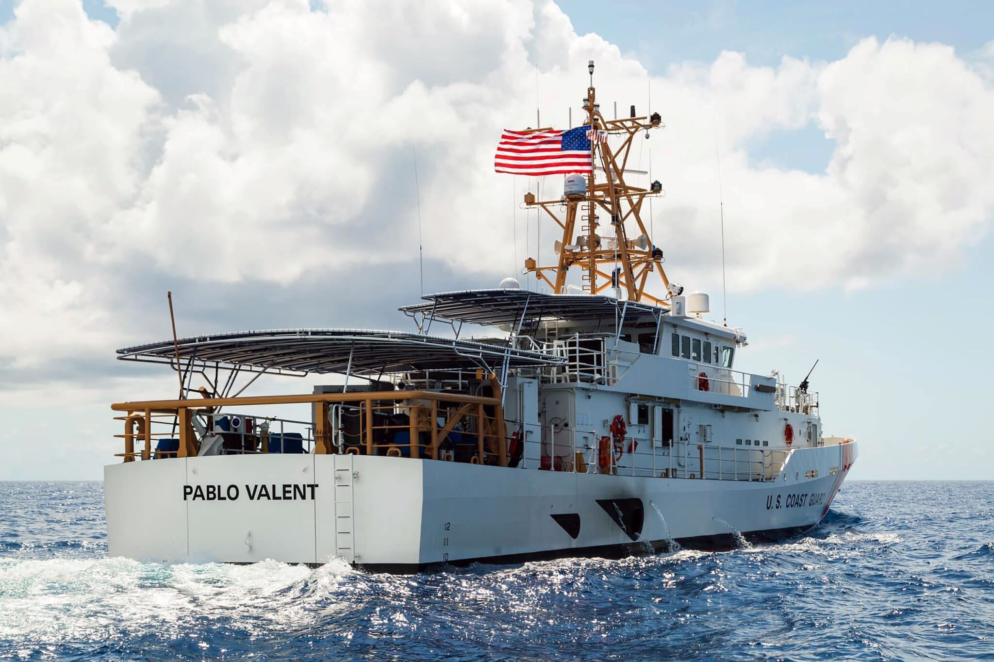 Coast Guard to Commission Fast Response Cutter Pablo Valent - Seapower