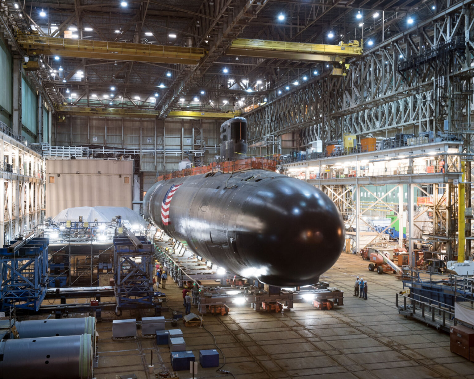 Navy Authenticates Keel for Future Attack Submarine USS Arizona - Seapower