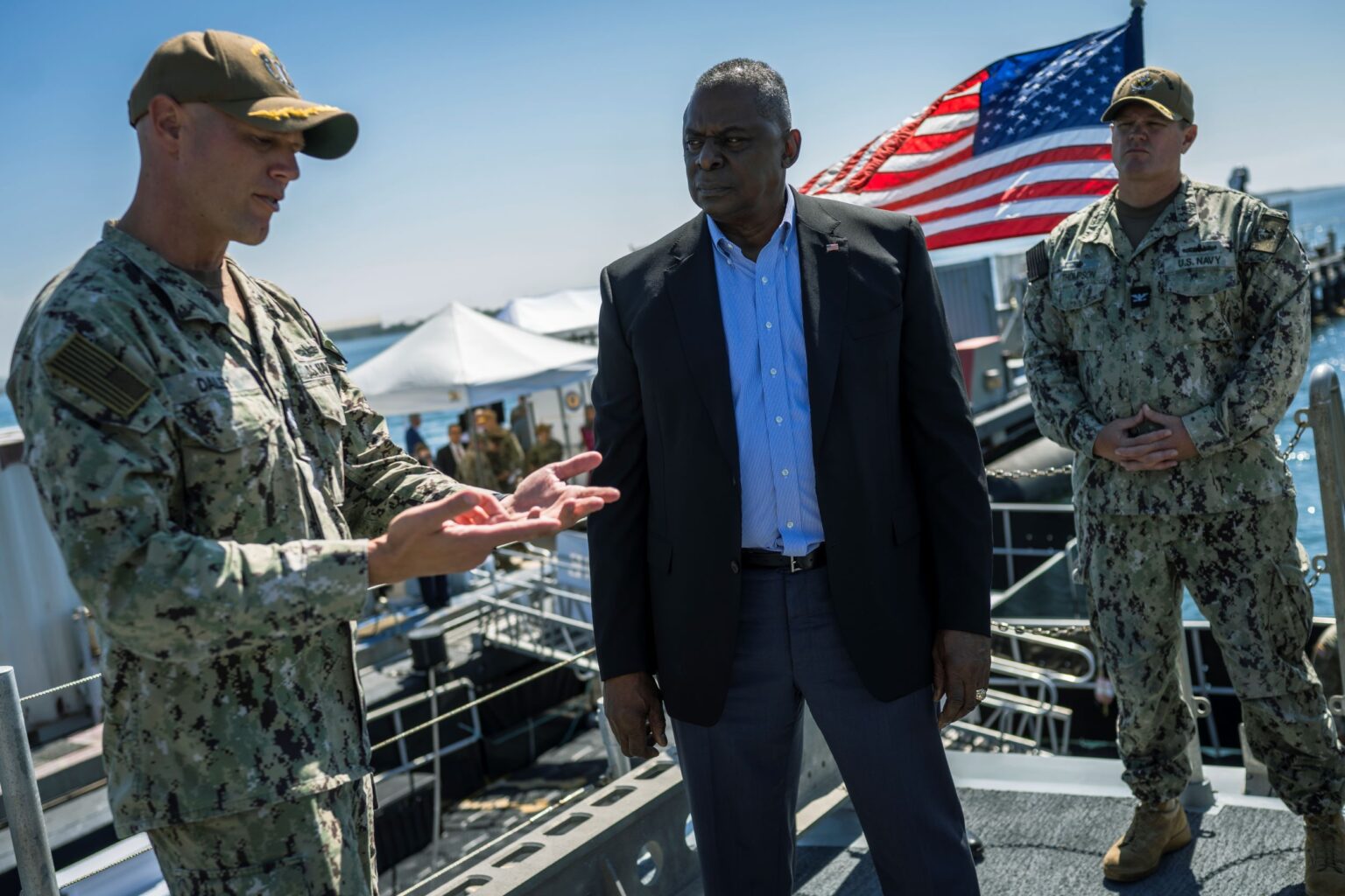 Capt. Shea S. Thompson Commodore, Surface Development Squadron One ...