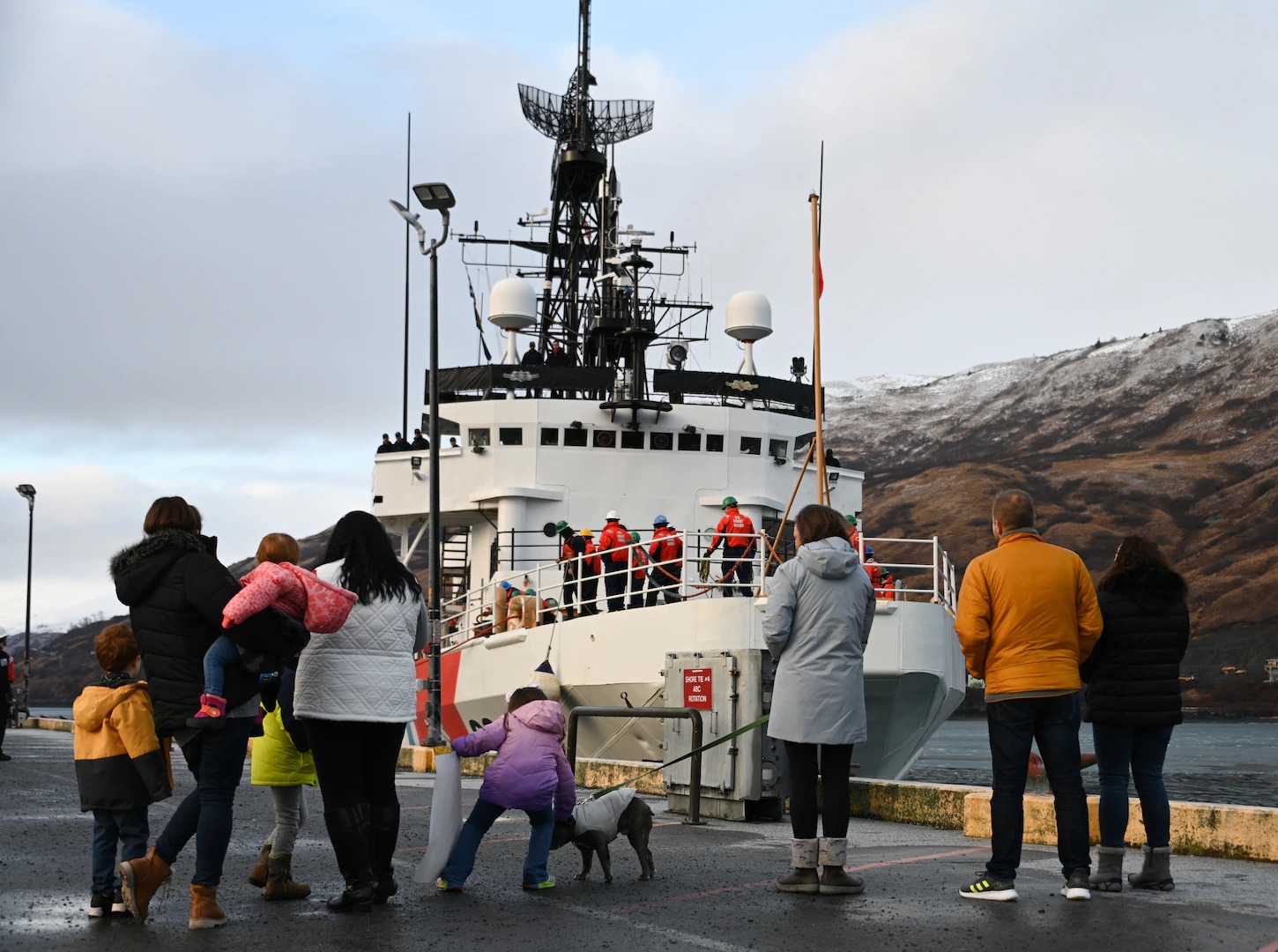 Coast Guard Cutter Alex Haley returns to homeport after completing a 30 ...