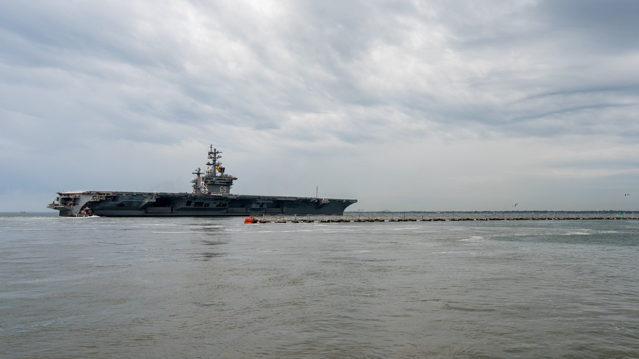 DWIGHT D. EISENHOWER DEPARTS ON DEPLOYMENT - Seapower