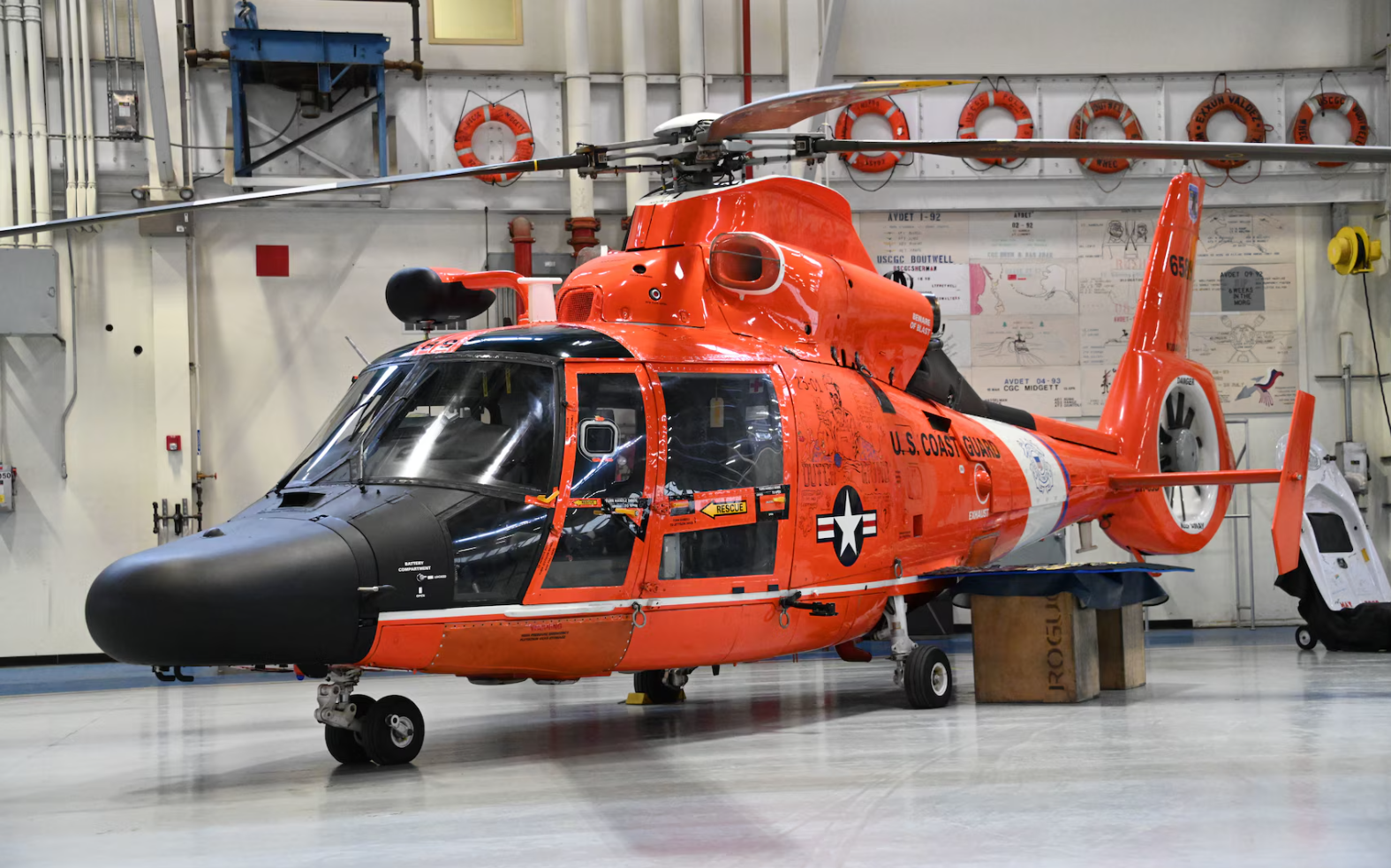 Coast Guard Station Kodiak Retires its MH-65 Dolphin Helicopters After ...