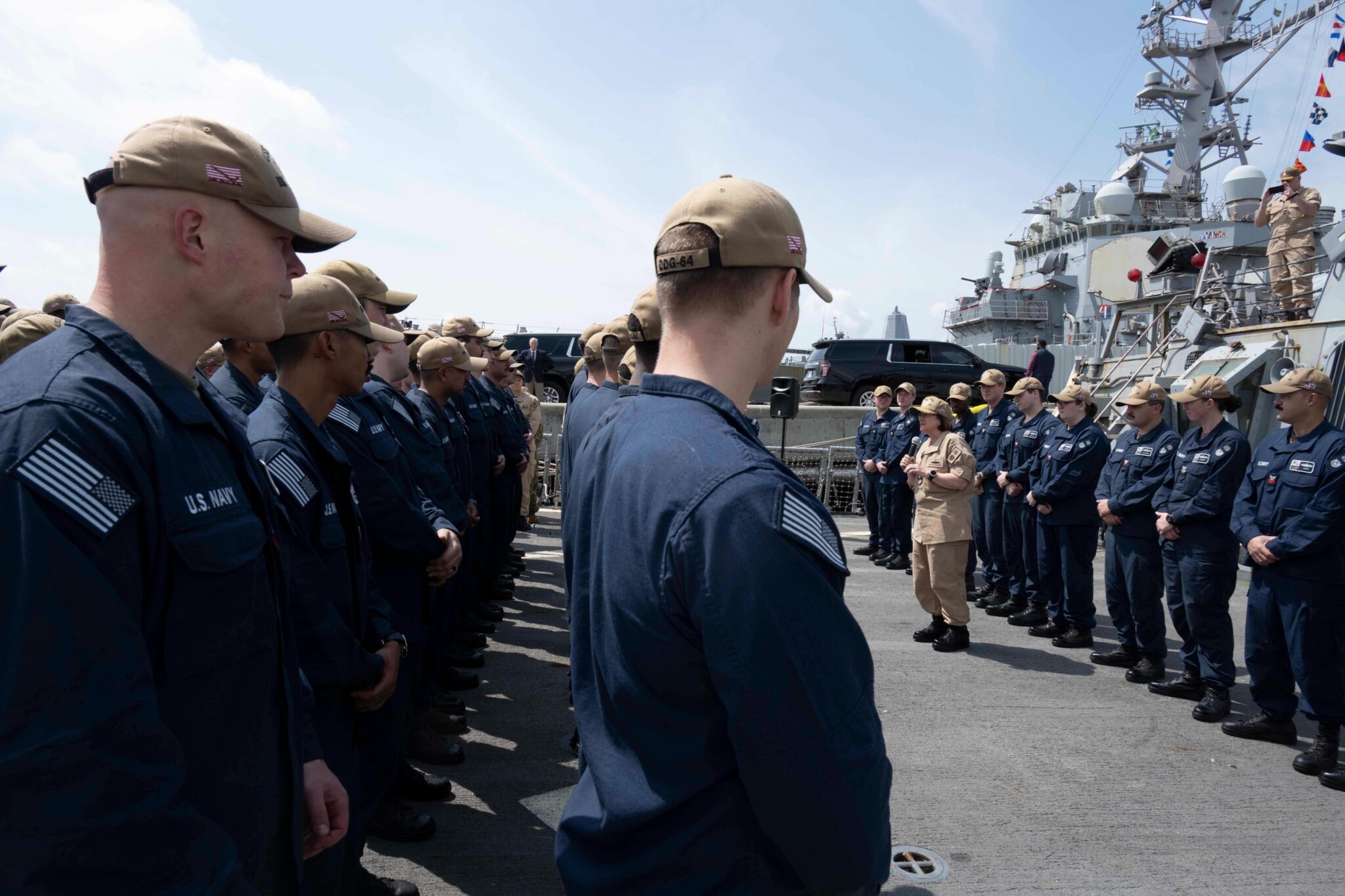 CNO Welcomes USS Carney from Historic Middle East Deployment - Seapower