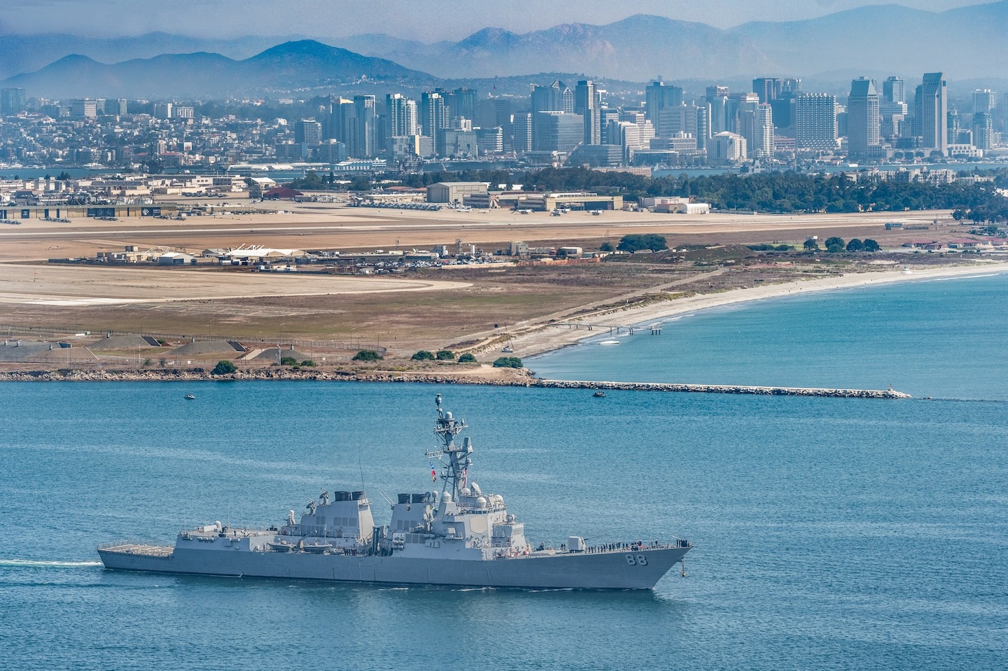 USS Preble Departs San Diego for Japan - Seapower
