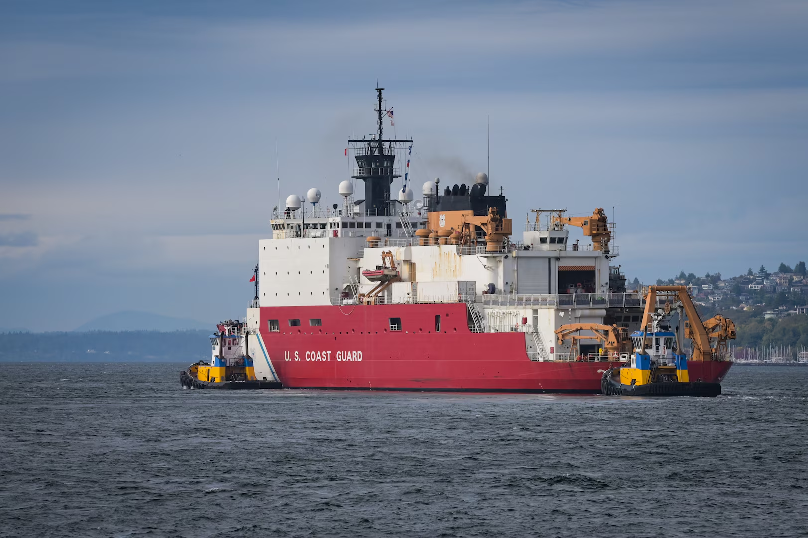 U.S. Coast Guard Cutter Healy departs Seattle for fall 2024 Arctic ...