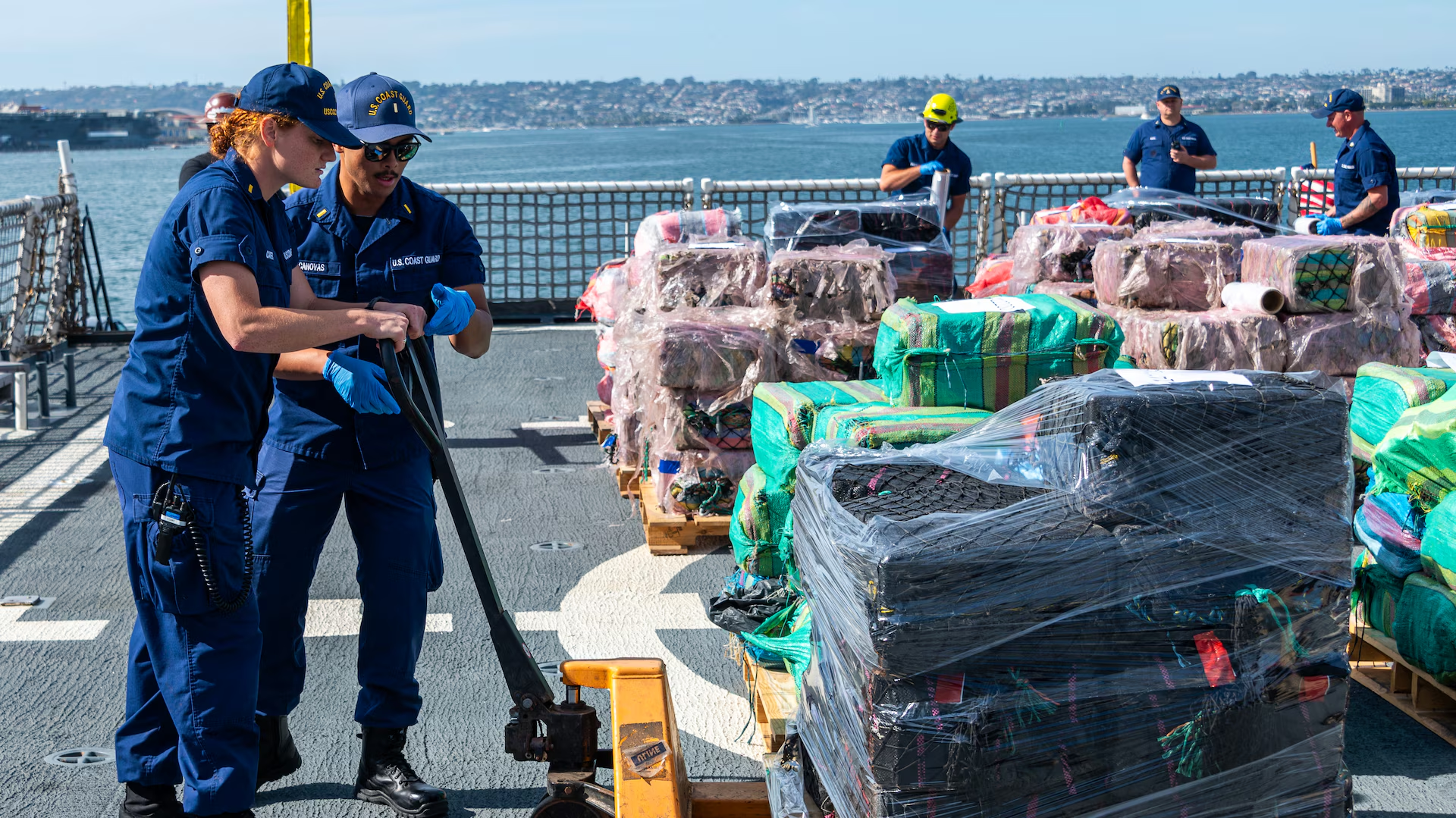 Coast Guard Crew Offloads $335.8M Worth of Cocaine in San Diego - Seapower