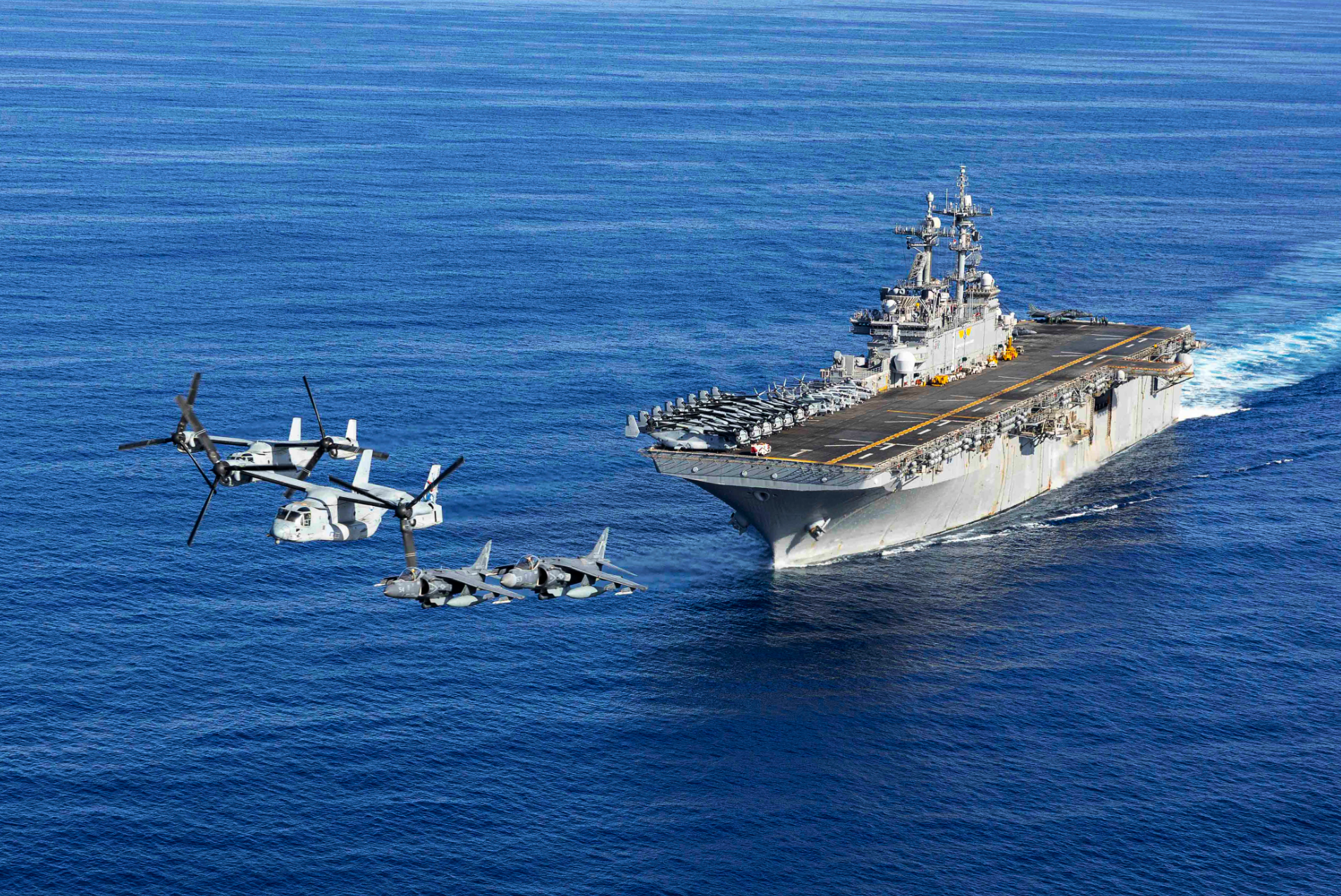 USS Wasp Amphibious Ready Group Returning from Deployment - Seapower