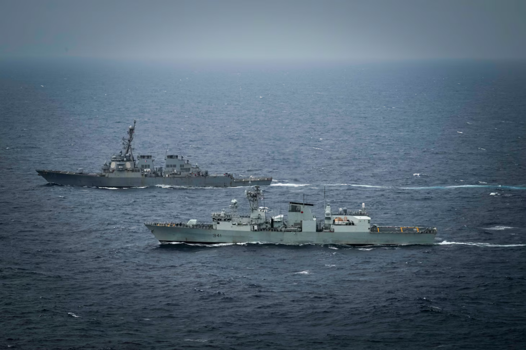 USS Higgins, HMCS Ottawa Conduct Bilateral Operations - Seapower
