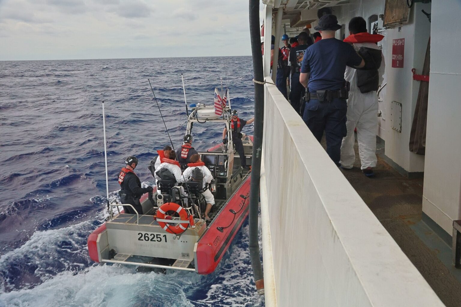 USCGC Vigorous Returns After Alien Interdiction Operations, Maritime ...