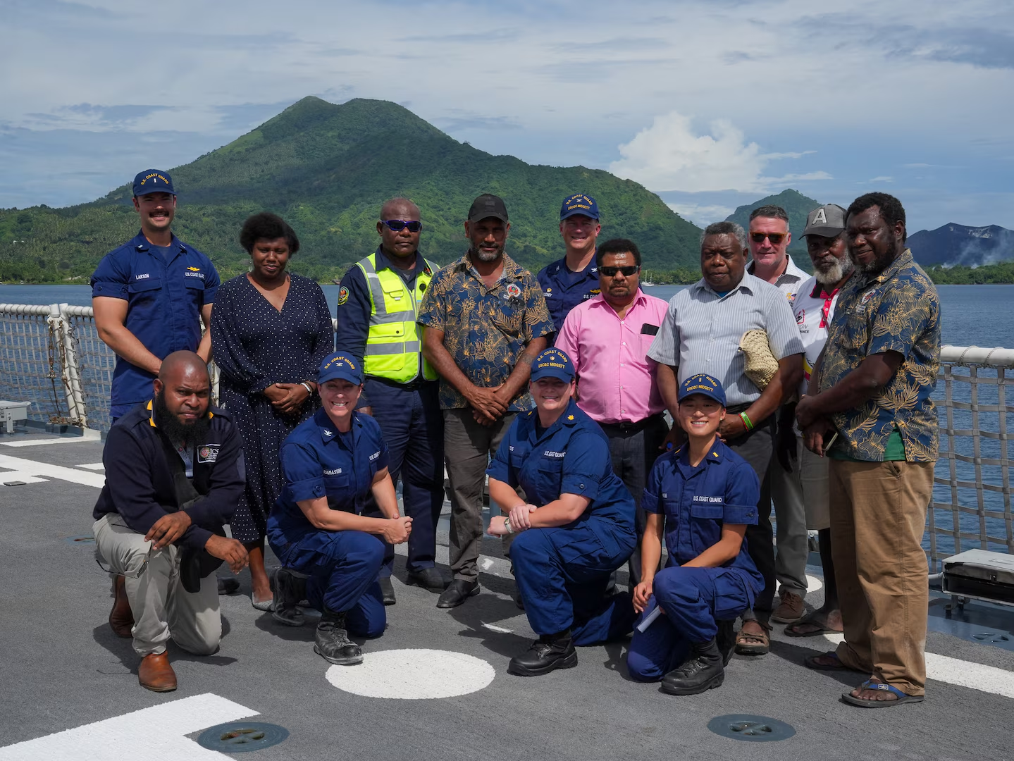 U.S. Coast Guard cutter promotes regional security in the Pacific with ...