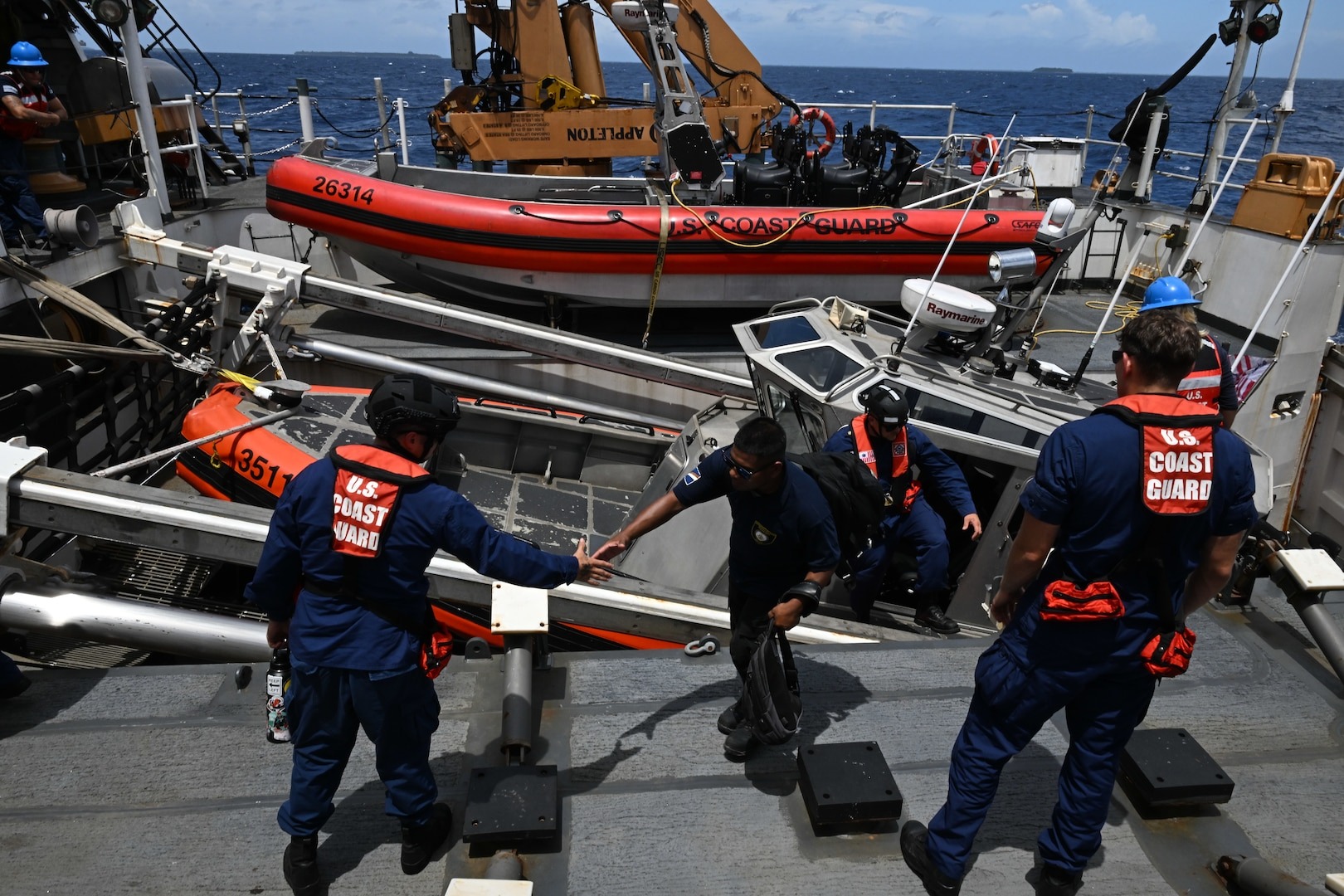 U.S. Coast Guard Conducts Bilateral Maritime Law Enforcement Operations ...