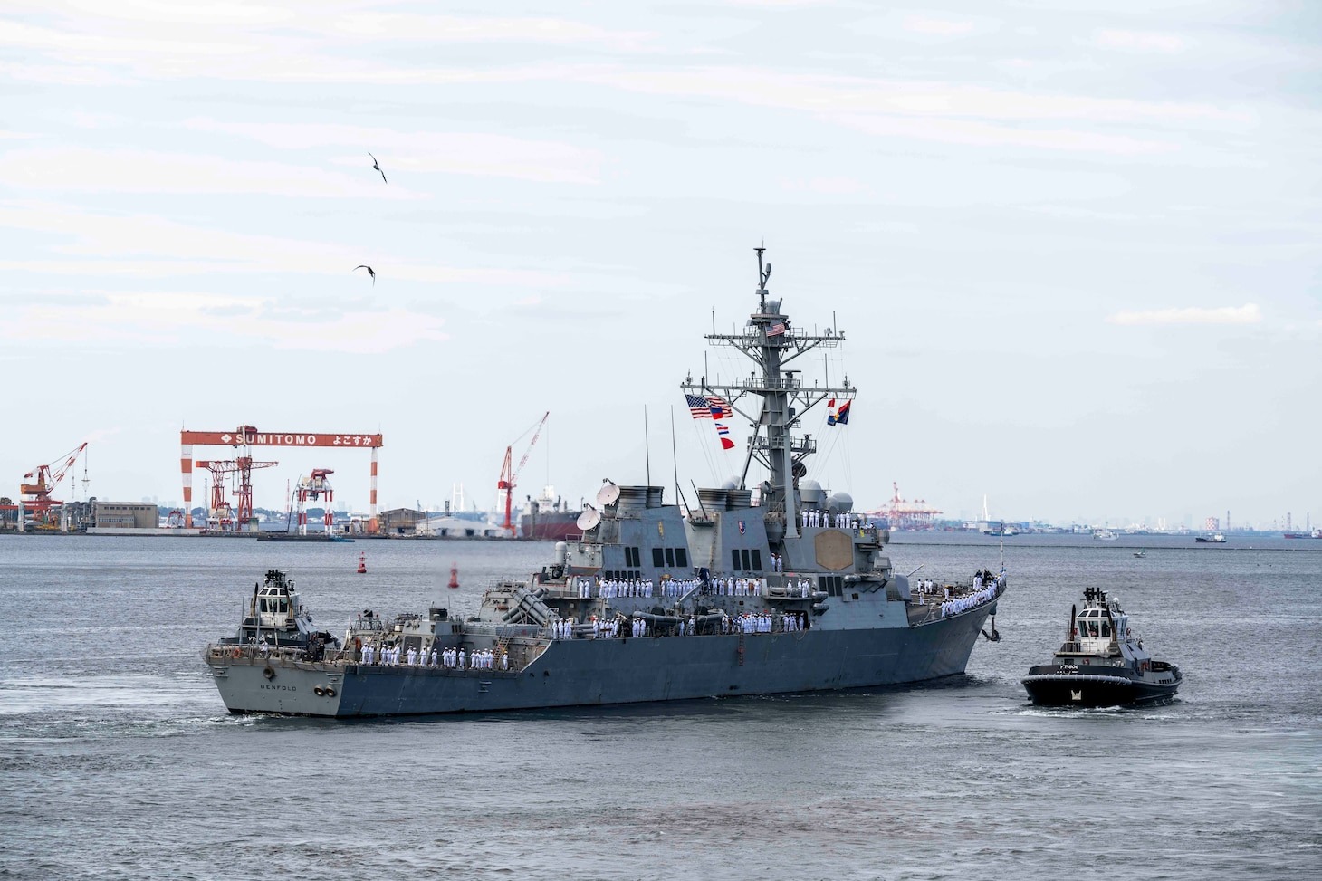 USS Benfold Departs U.S. 7th Fleet after 10 years of Forward-Deployed ...
