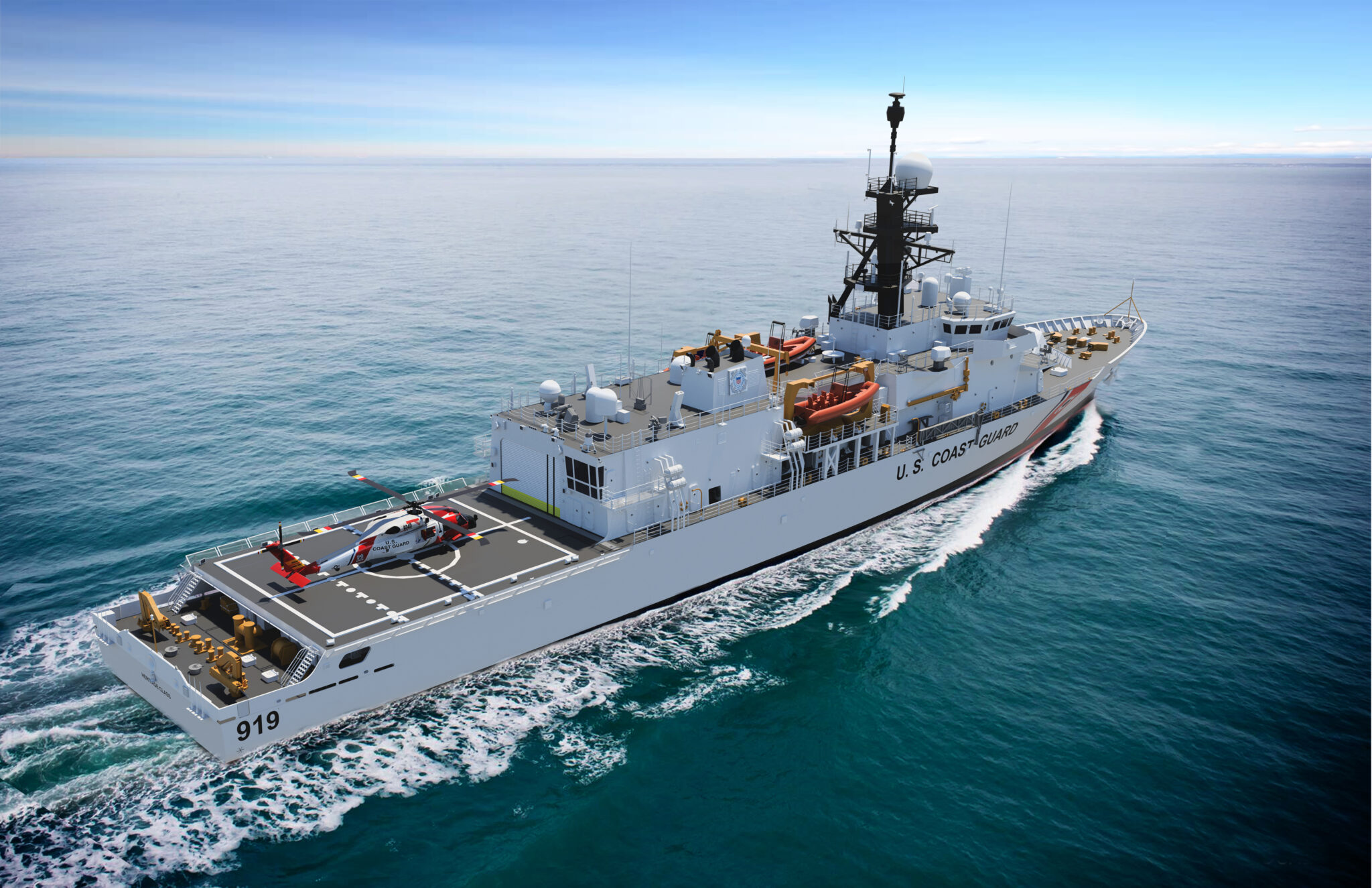 Coast Guard Exercises Options on $3 Billion Offshore Patrol Cutter ...
