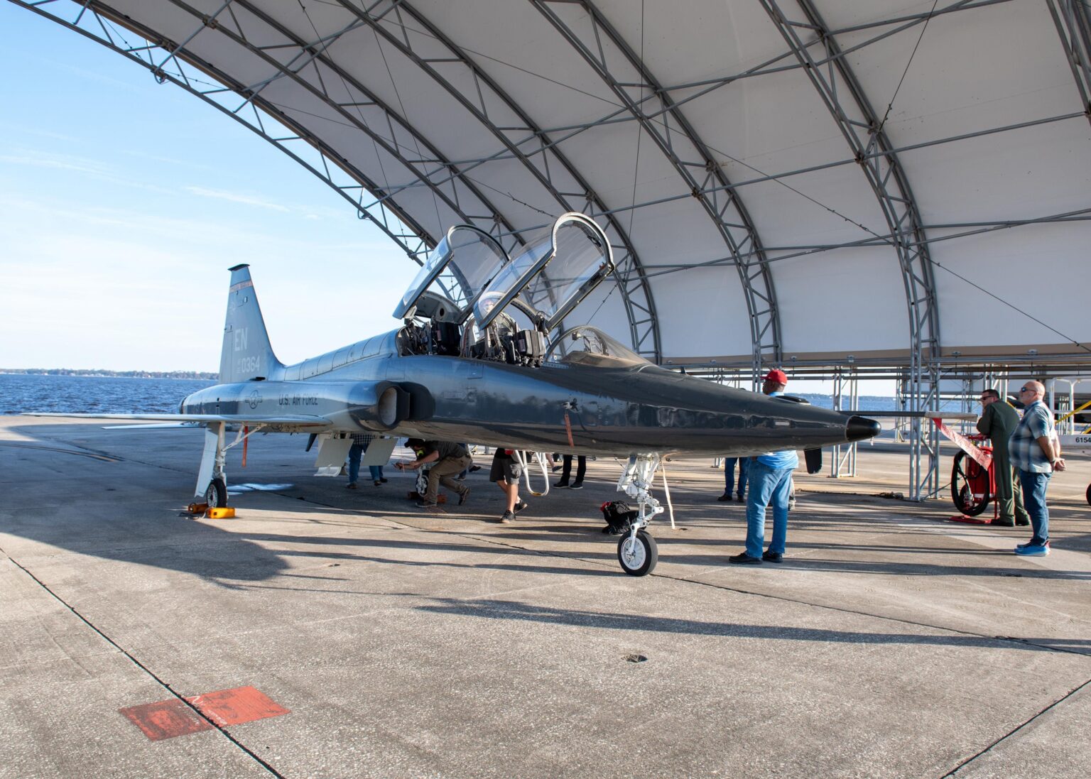 First Air Force T-38 Talon Arrives at Fleet Readiness Center Southeast ...