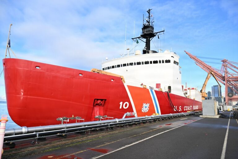 USCG Heavy Icebreaker Departs Seattle for Months-Long Deployment to ...