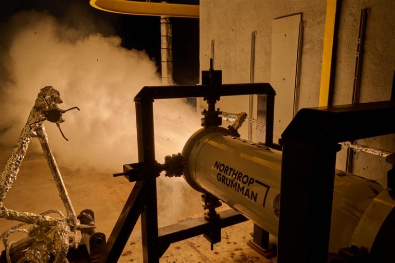 Northrop Grumman Successfully Tests Mk 72 Solid Rocket Motor for U.S ...